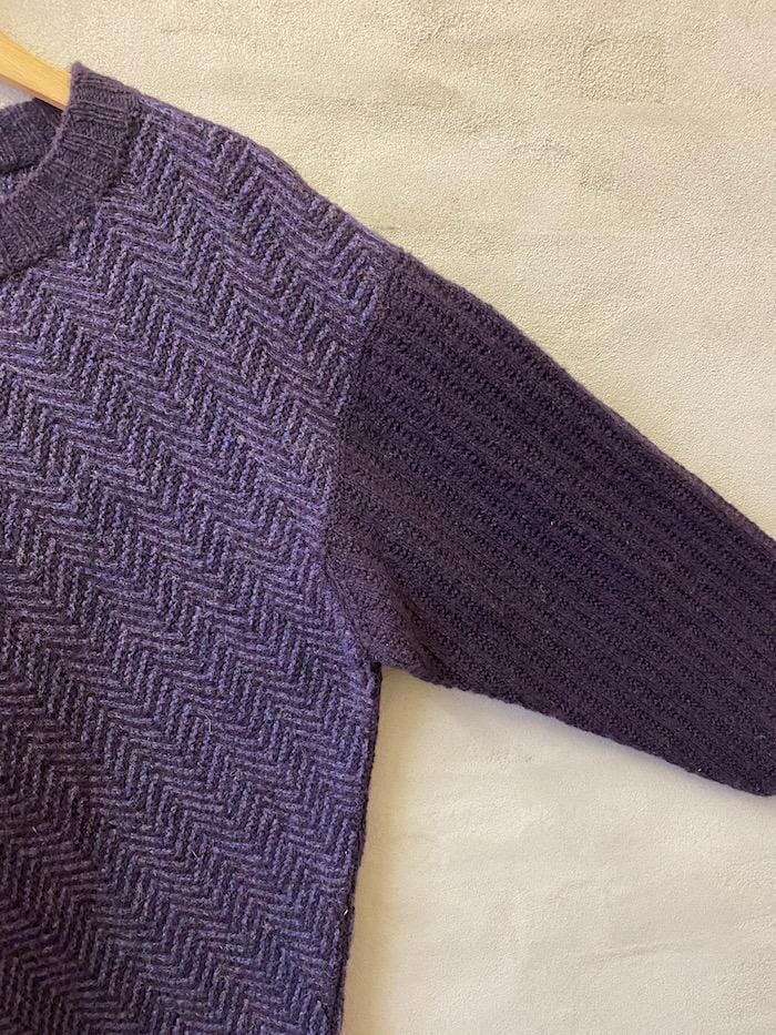 Brick herresweater af Hanne Falkenberg, No 20 strikkekit