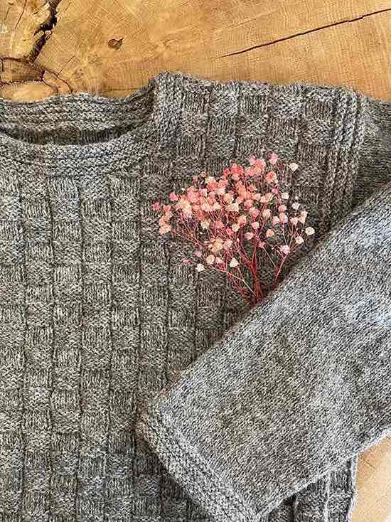 Exit sweater | Ternet mønsterstrik | Hanne Falkenberg
